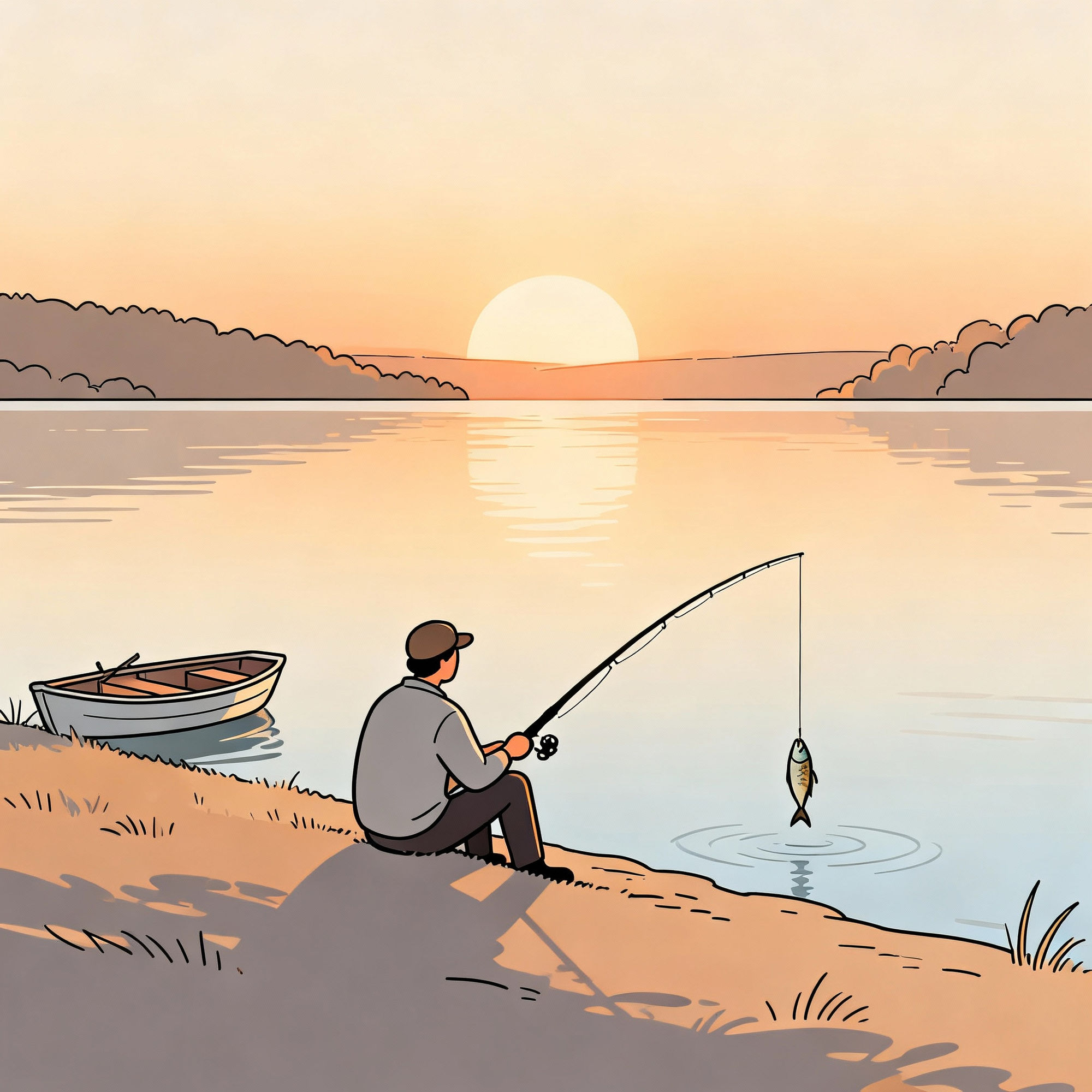 Easy Fishing Drawings - Create & Inspire