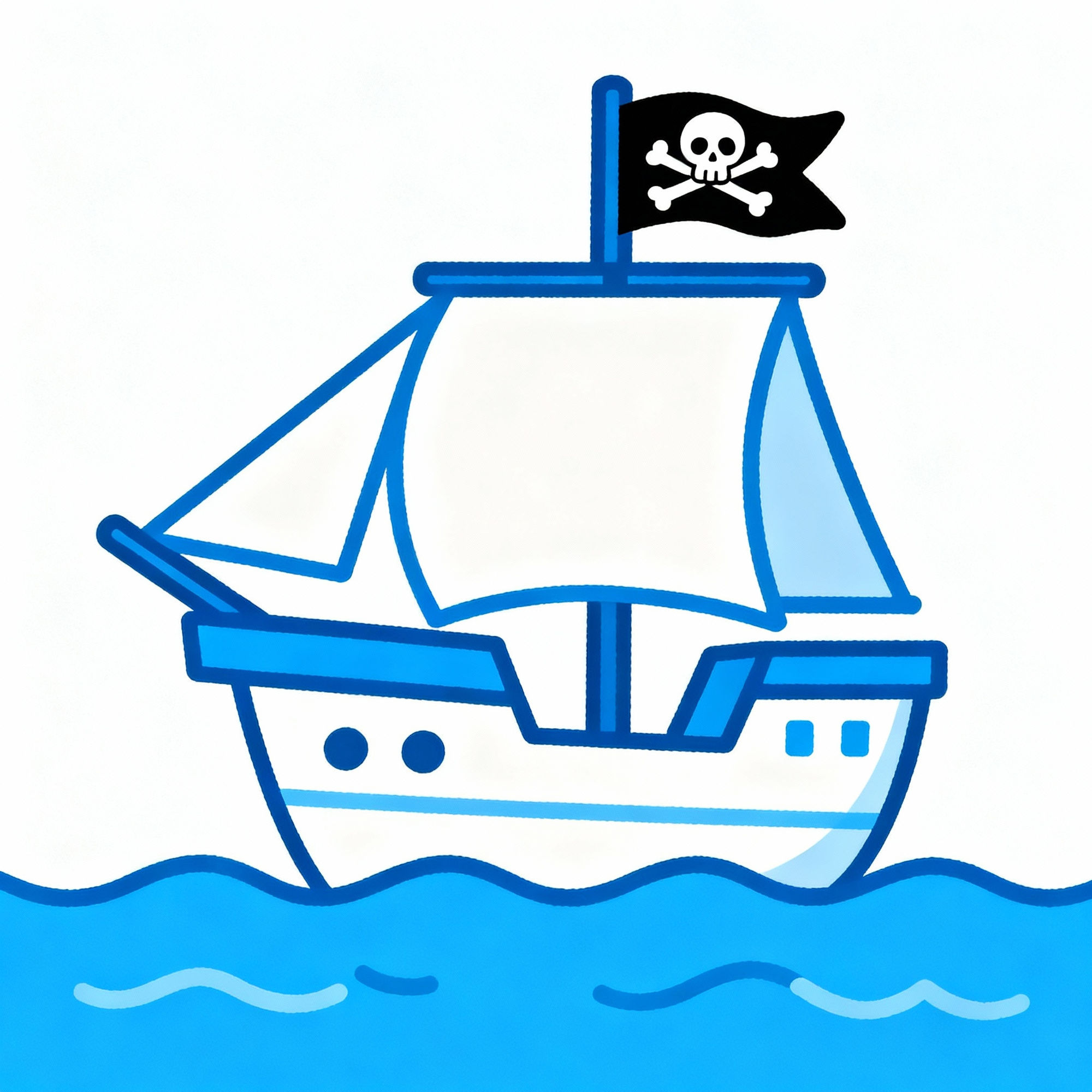 Easy Pirate Drawings - AI Art Generator