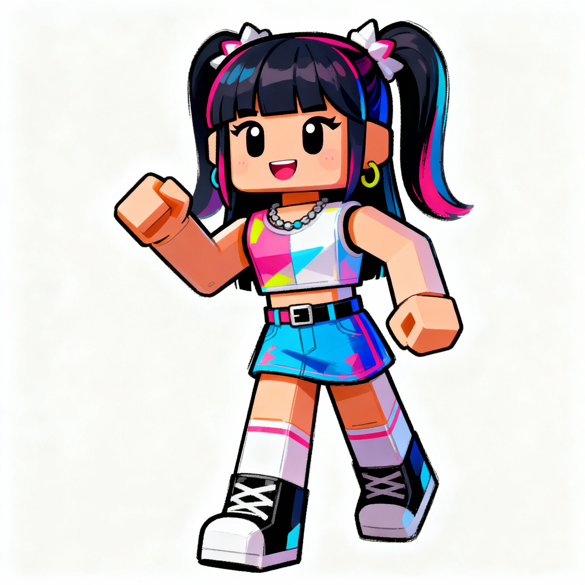 Roblox Drawing Girl - AI Art Gallery