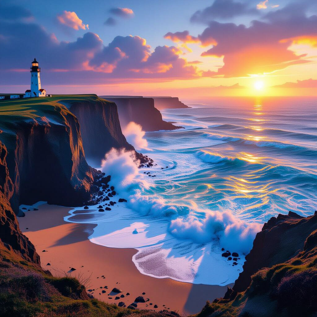 Coastal Pictures - AI Generated Art