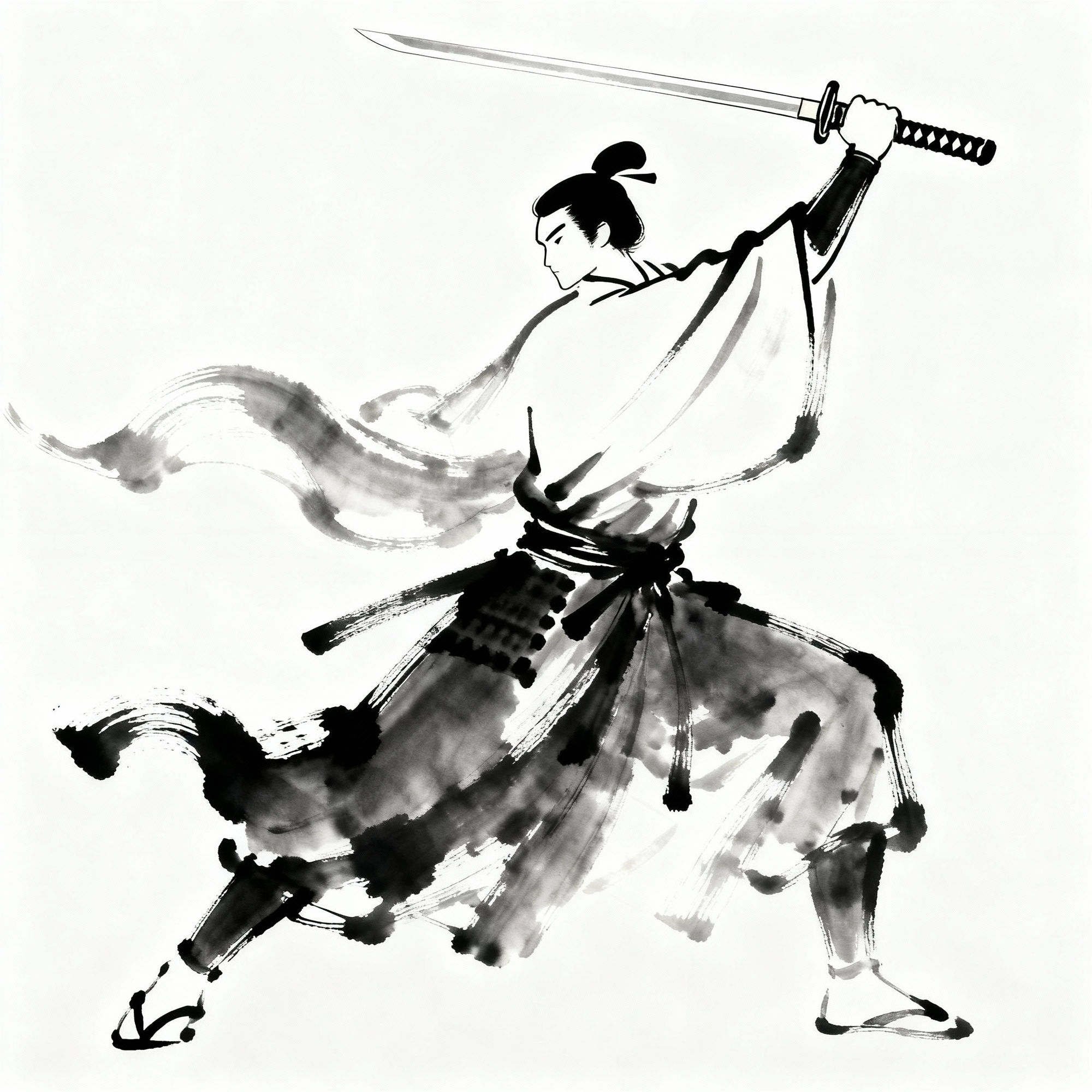 Easy Samurai Drawing - AI Art Generator