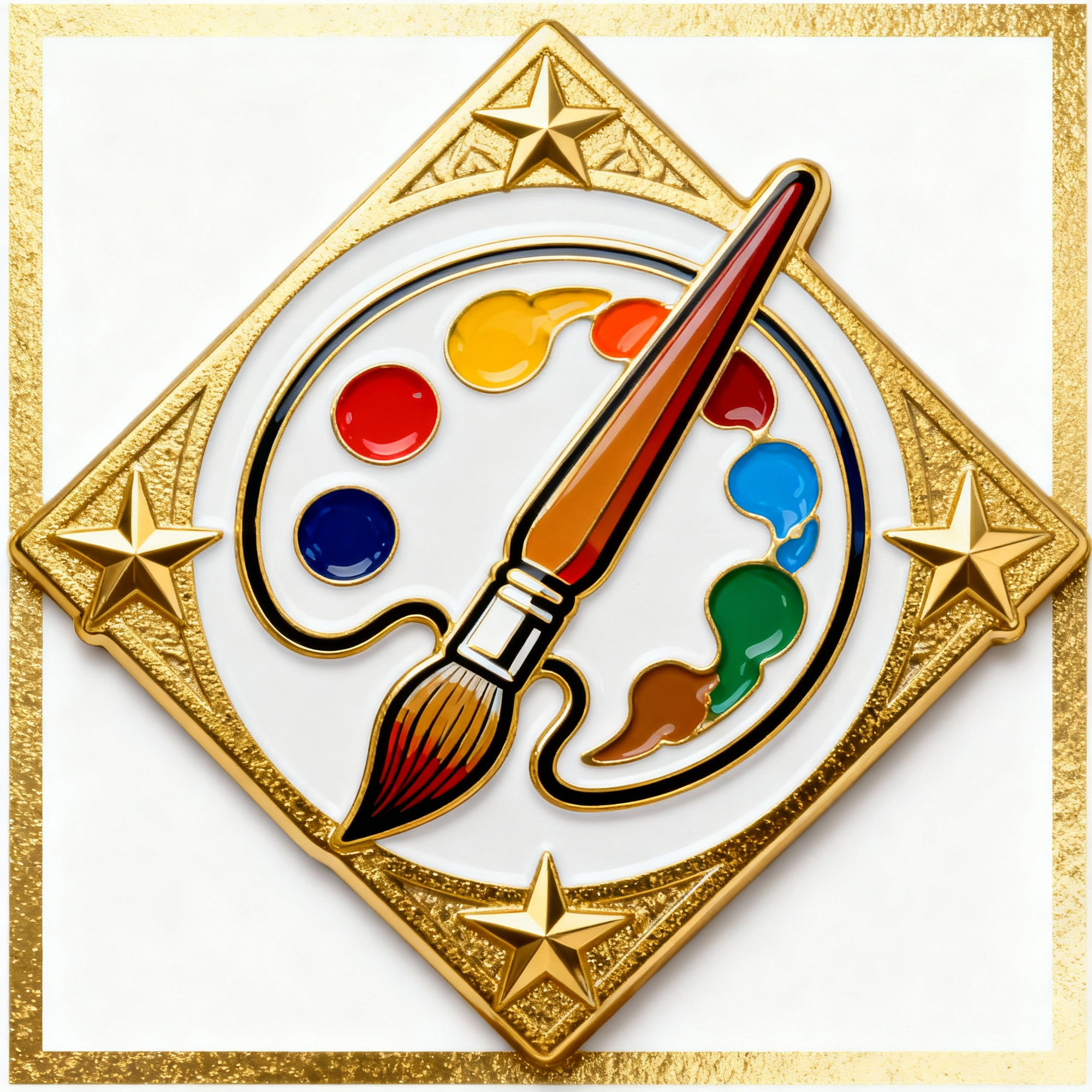 Art Merit Badge Gallery - AI Generated Designs