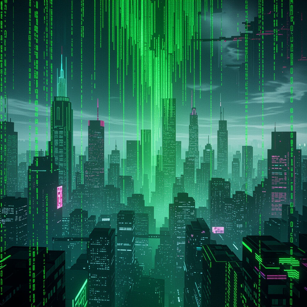 Matrix Art Gallery - AI Generated Visuals