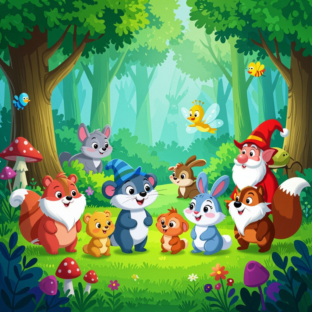 Cute Cartoon Drawings - Create Your Own AI Art