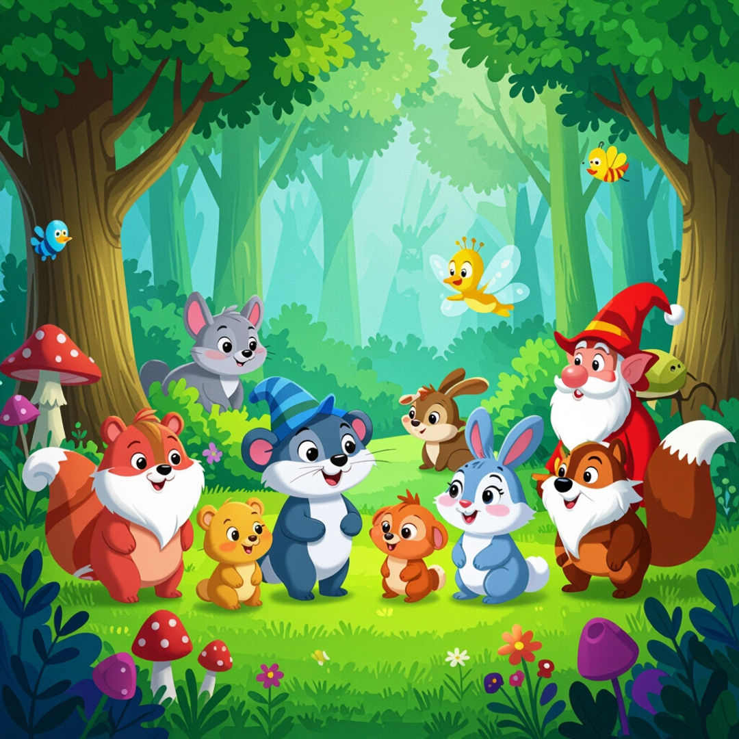 Cute Cartoon Drawings - Create Your Own AI Art