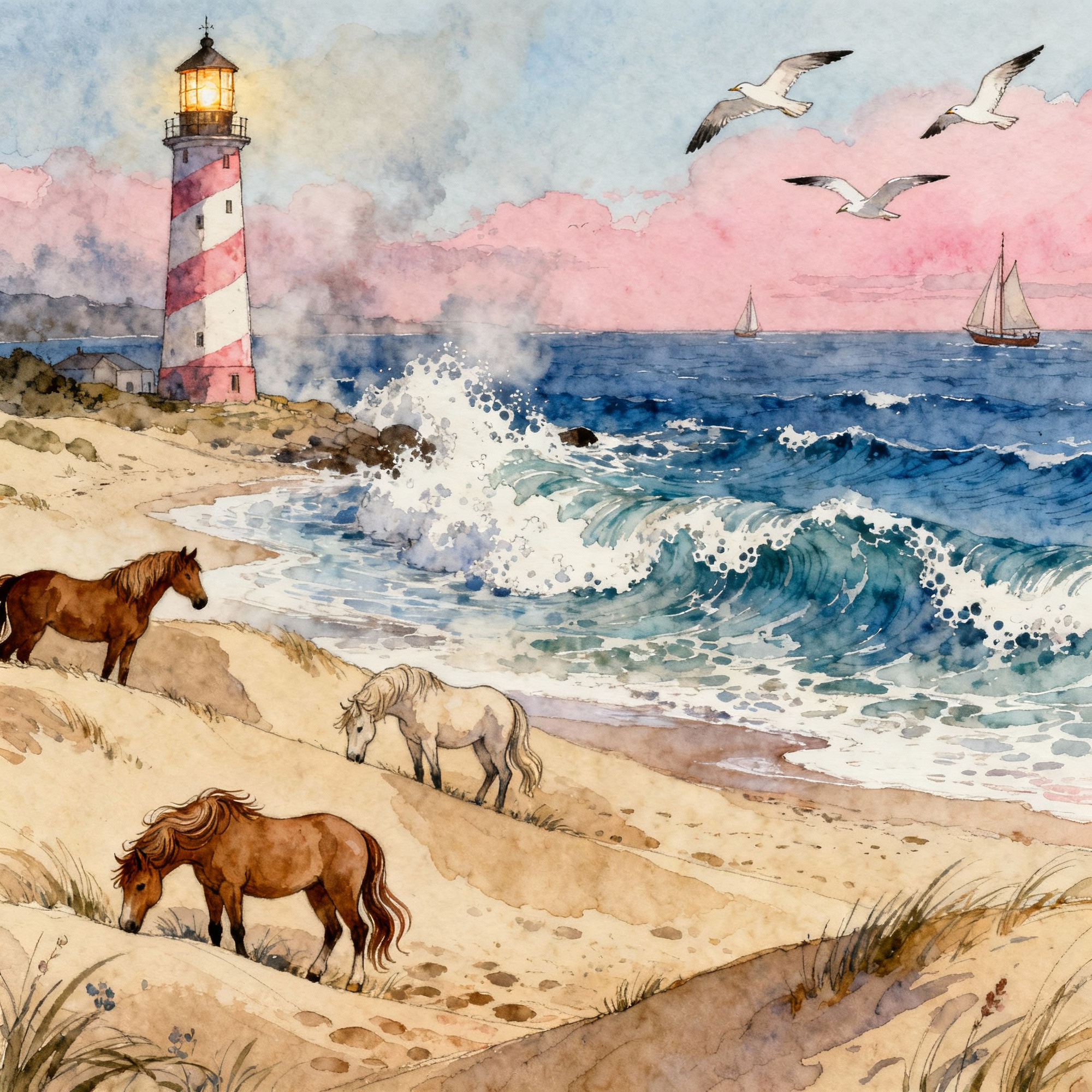 North Carolina Drawings - Create Your Own AI Art