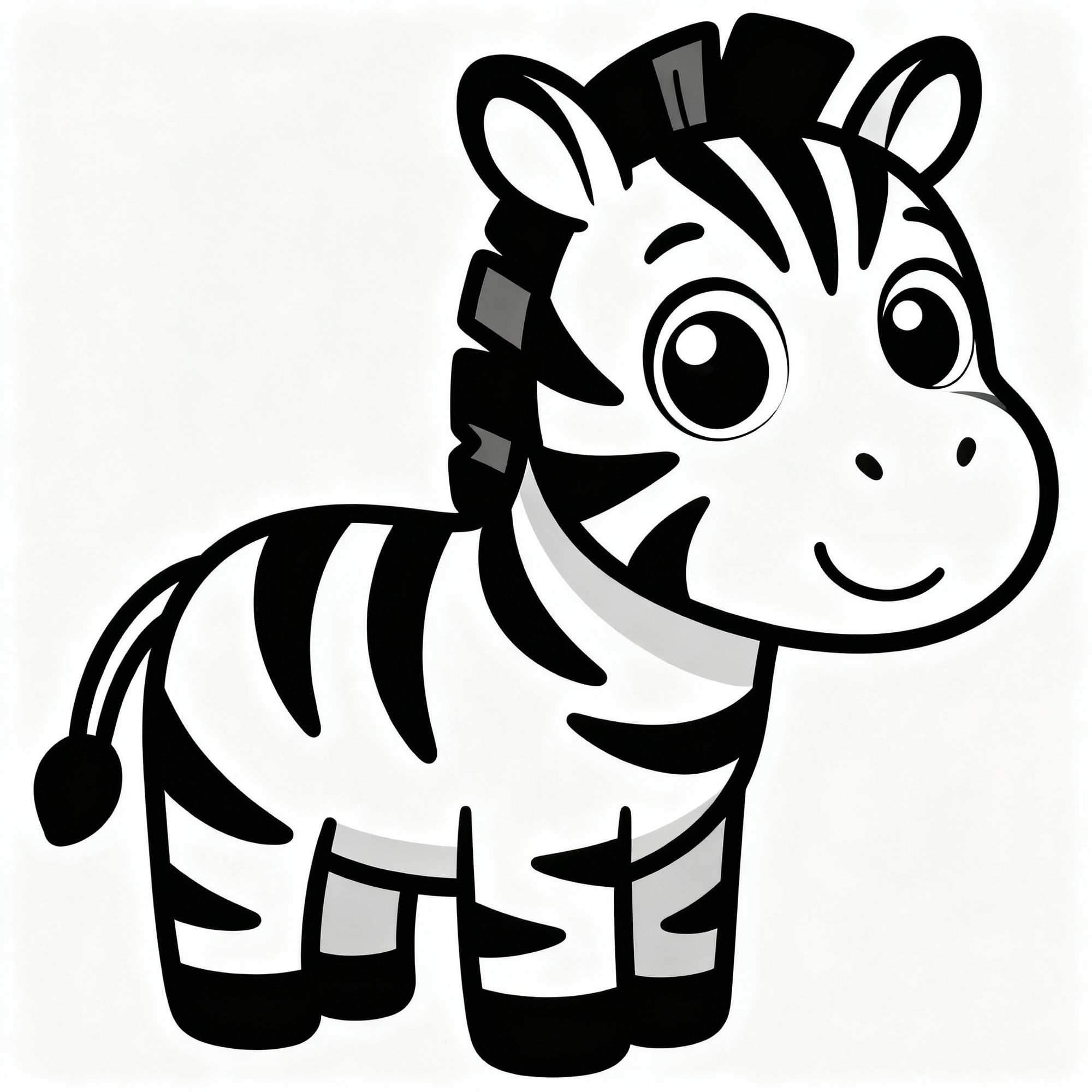 Zebra Drawings For Kids - Easy AI Art Generator
