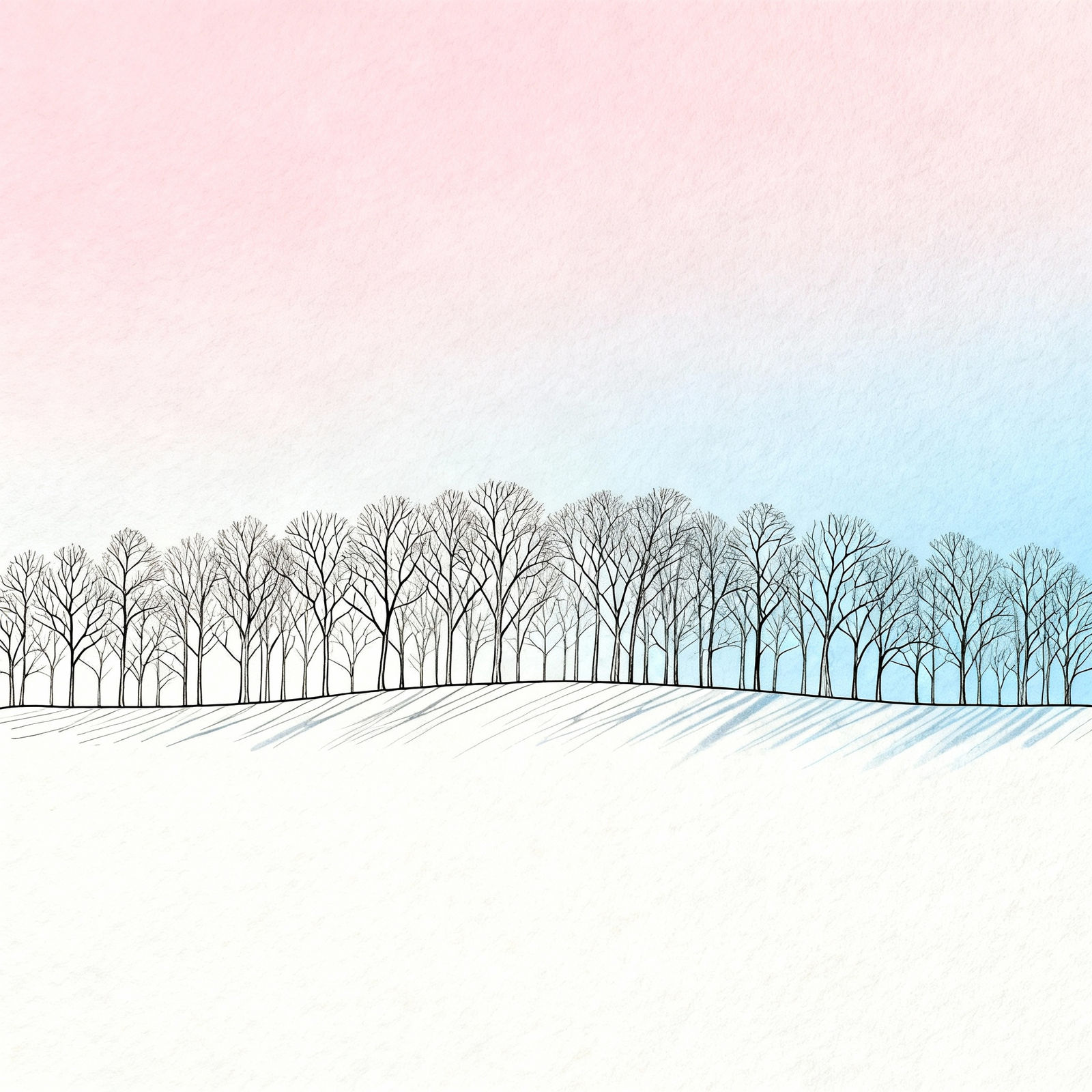 Tree Line Drawings - AI Art Gallery