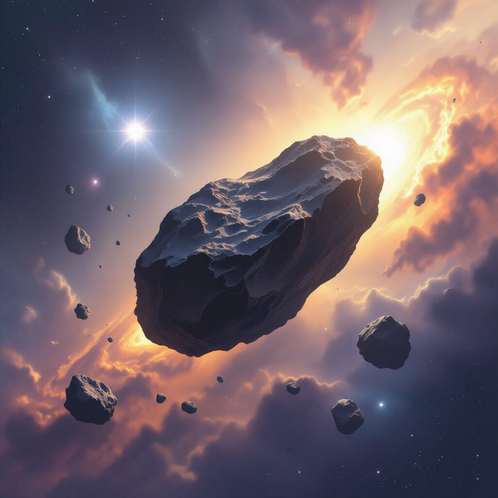 AI-generated Asteroid Drawings - Browse & Create