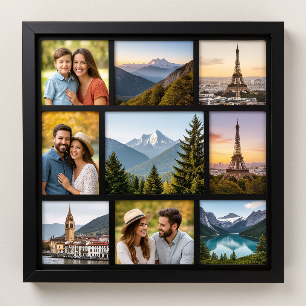 5x7 Picture Frames Collage - Design Yours With AI
