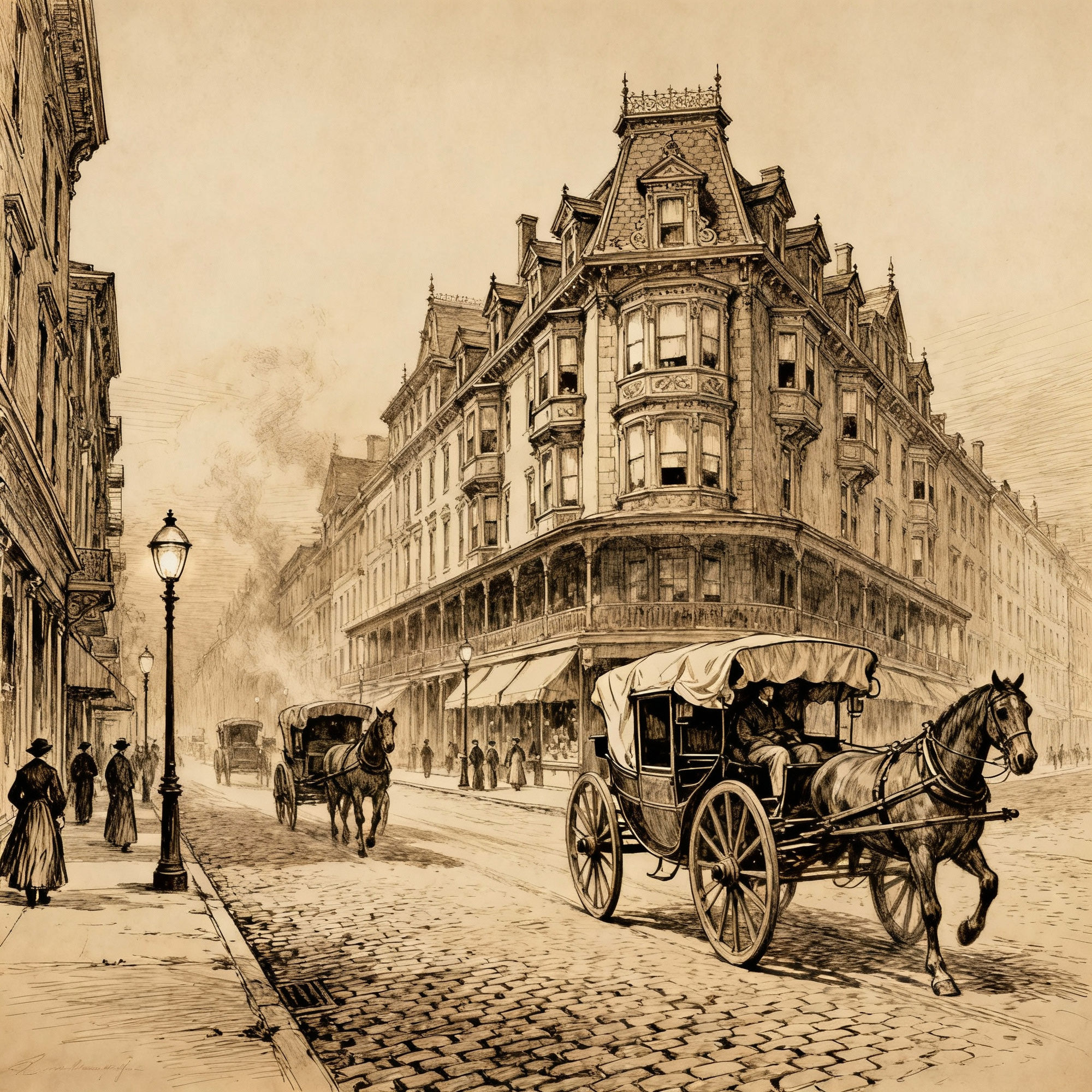 Vintage Drawings - Create Unique Vintage Art With AI