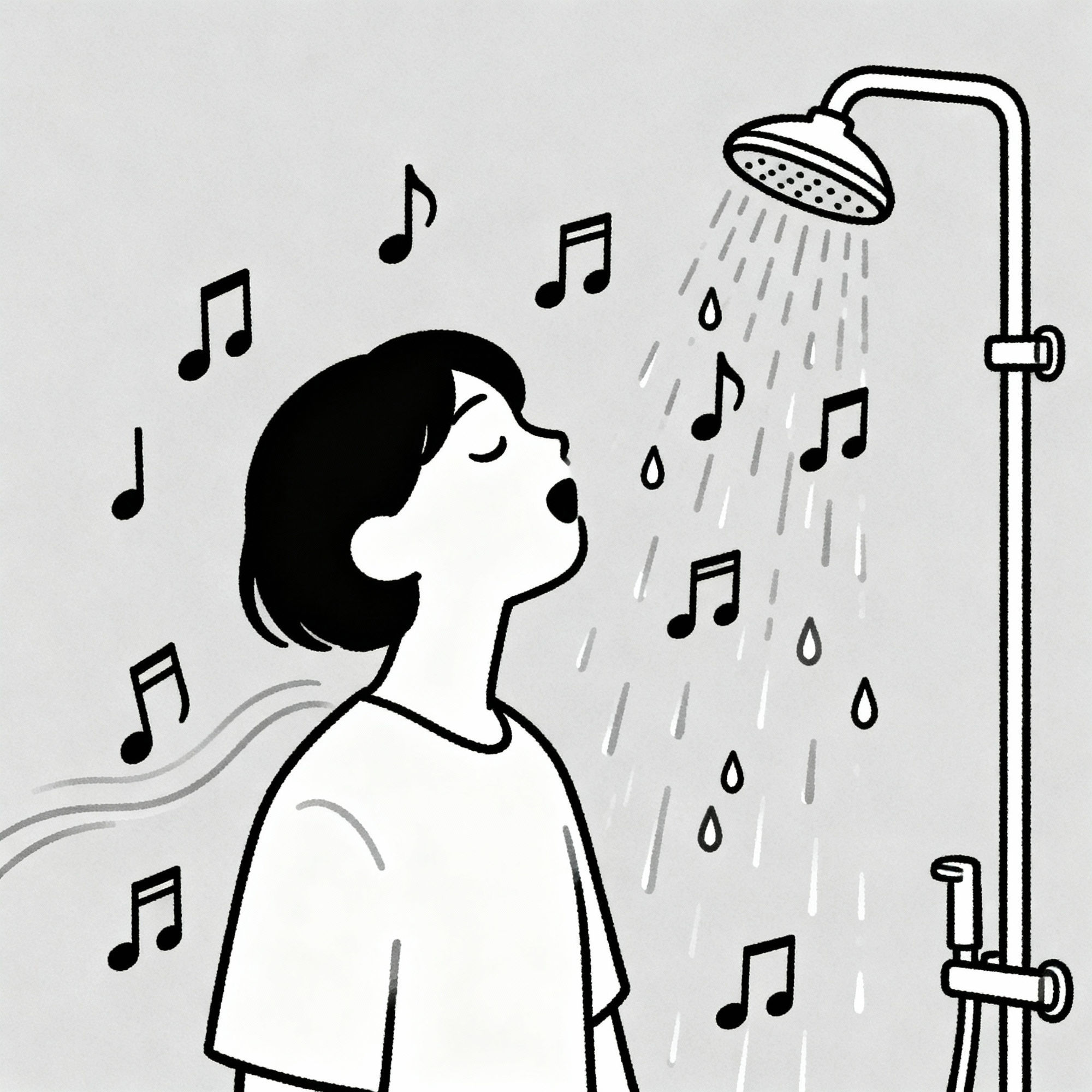 Shower Drawings - AI Art Gallery