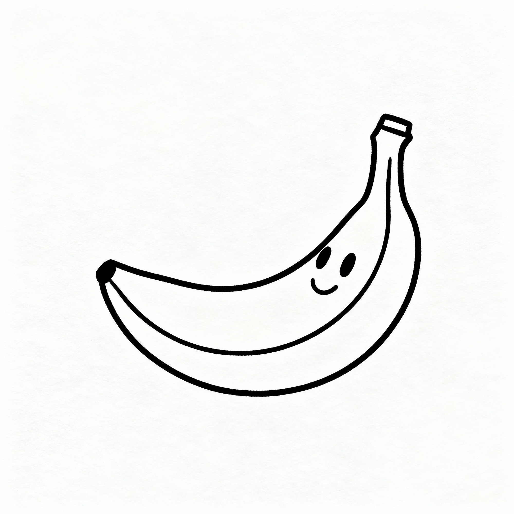 Easy Banana Drawings - AI Generated Art