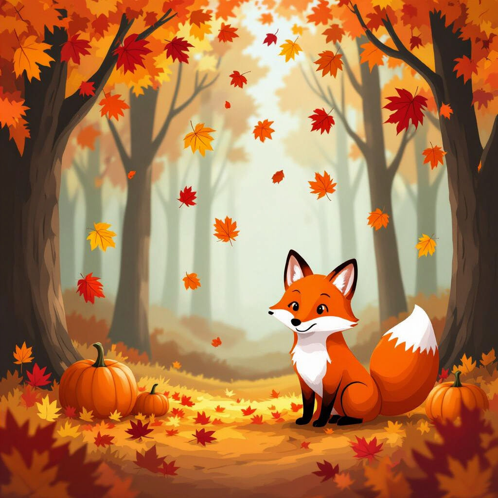 October Drawings - AI Art Generator