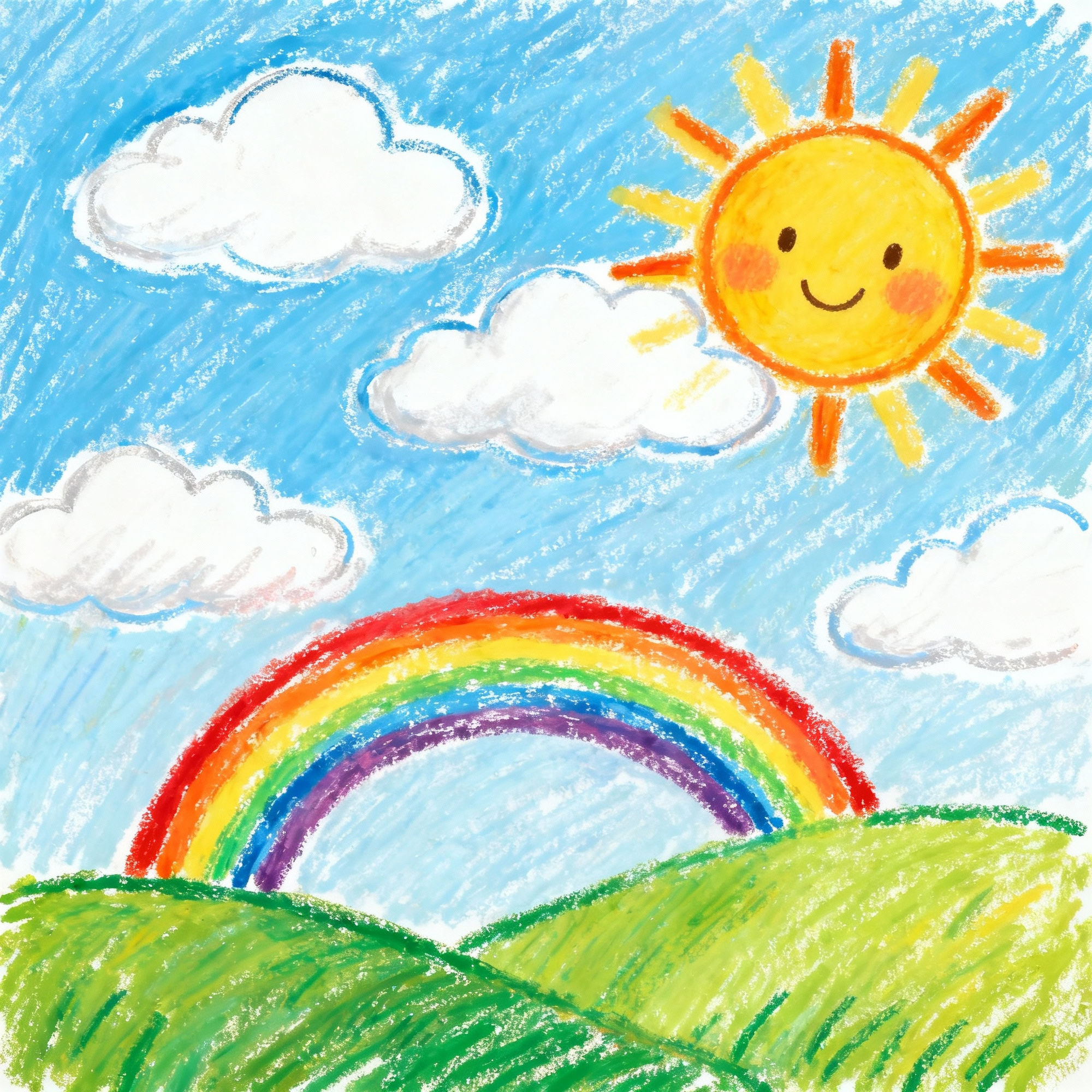 Crayon Drawings - AI Art Gallery