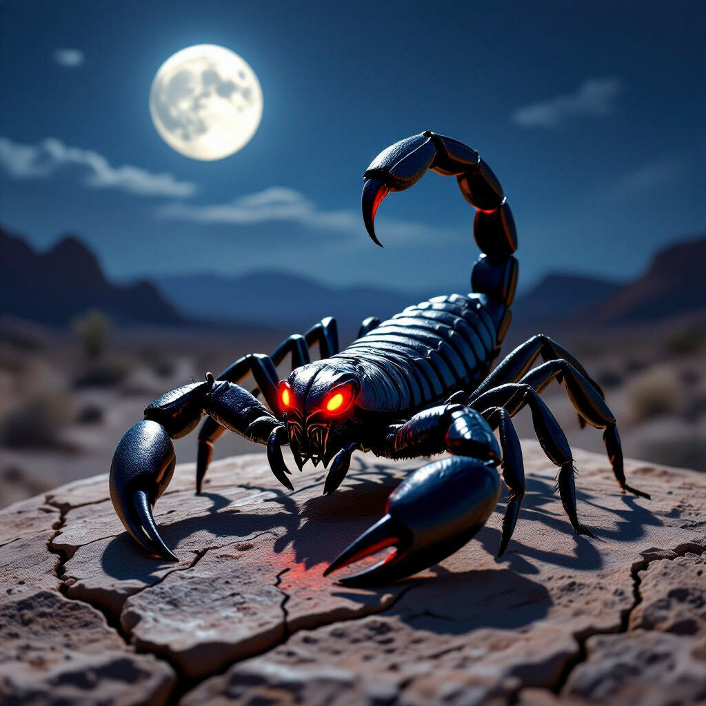 Scorpion Art - AI Generated & Customizable