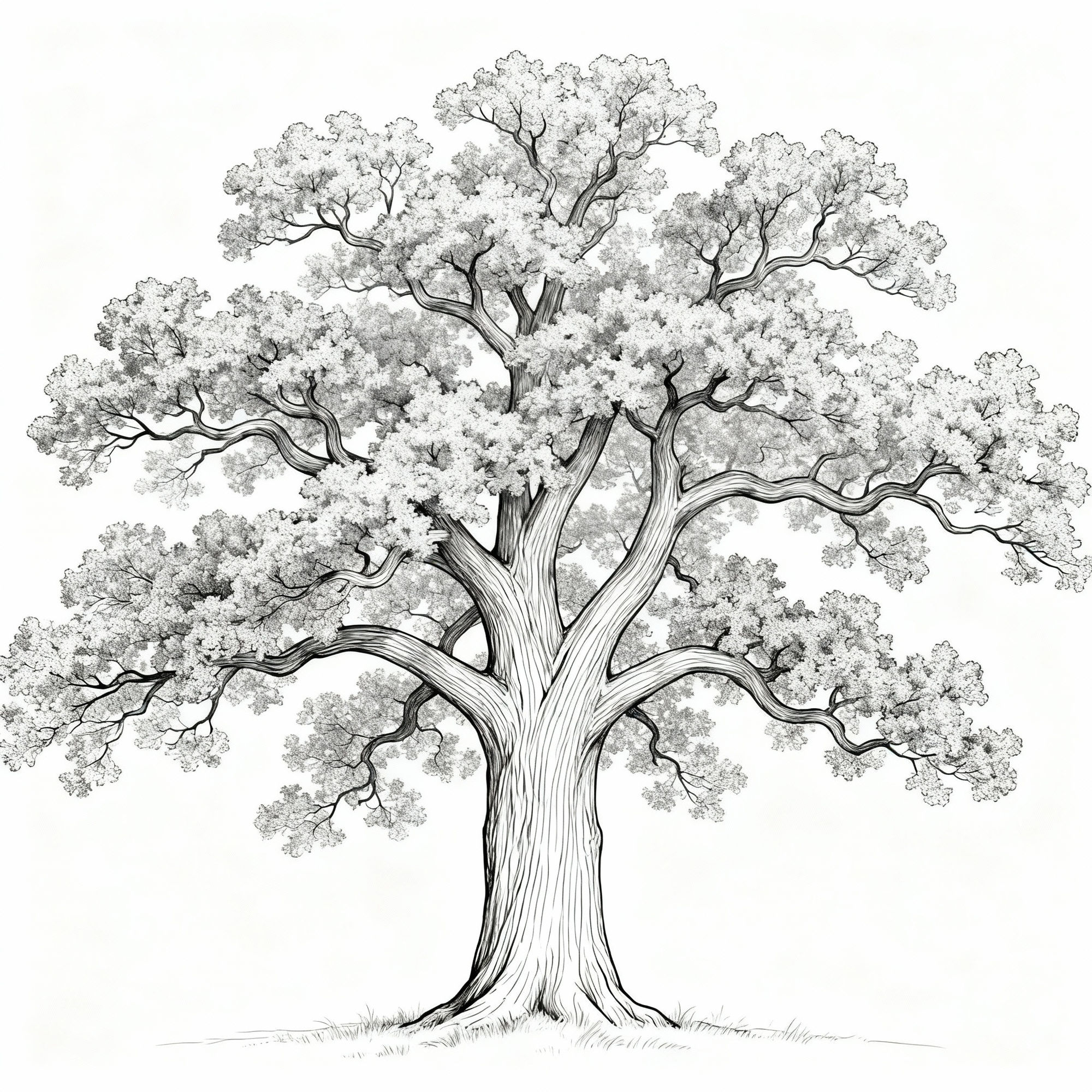 Easy Tree Drawings - Create Your Own AI Art
