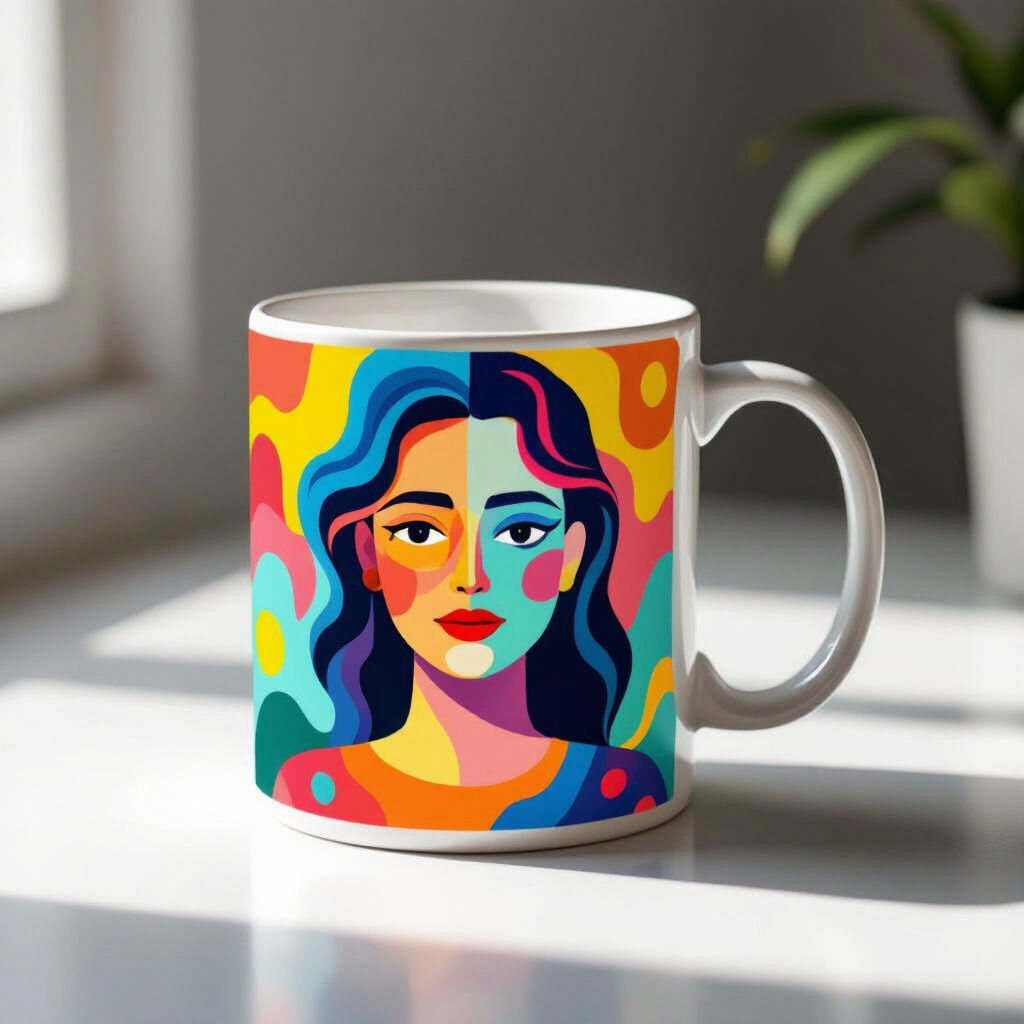 Picture On A Mug - AI Generated Designs