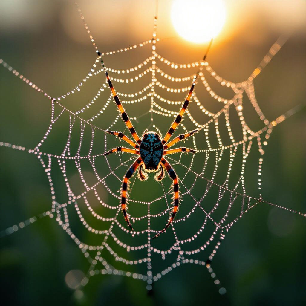 Spider Web Pictures - AI Generated Art & Photos | Nightcafe