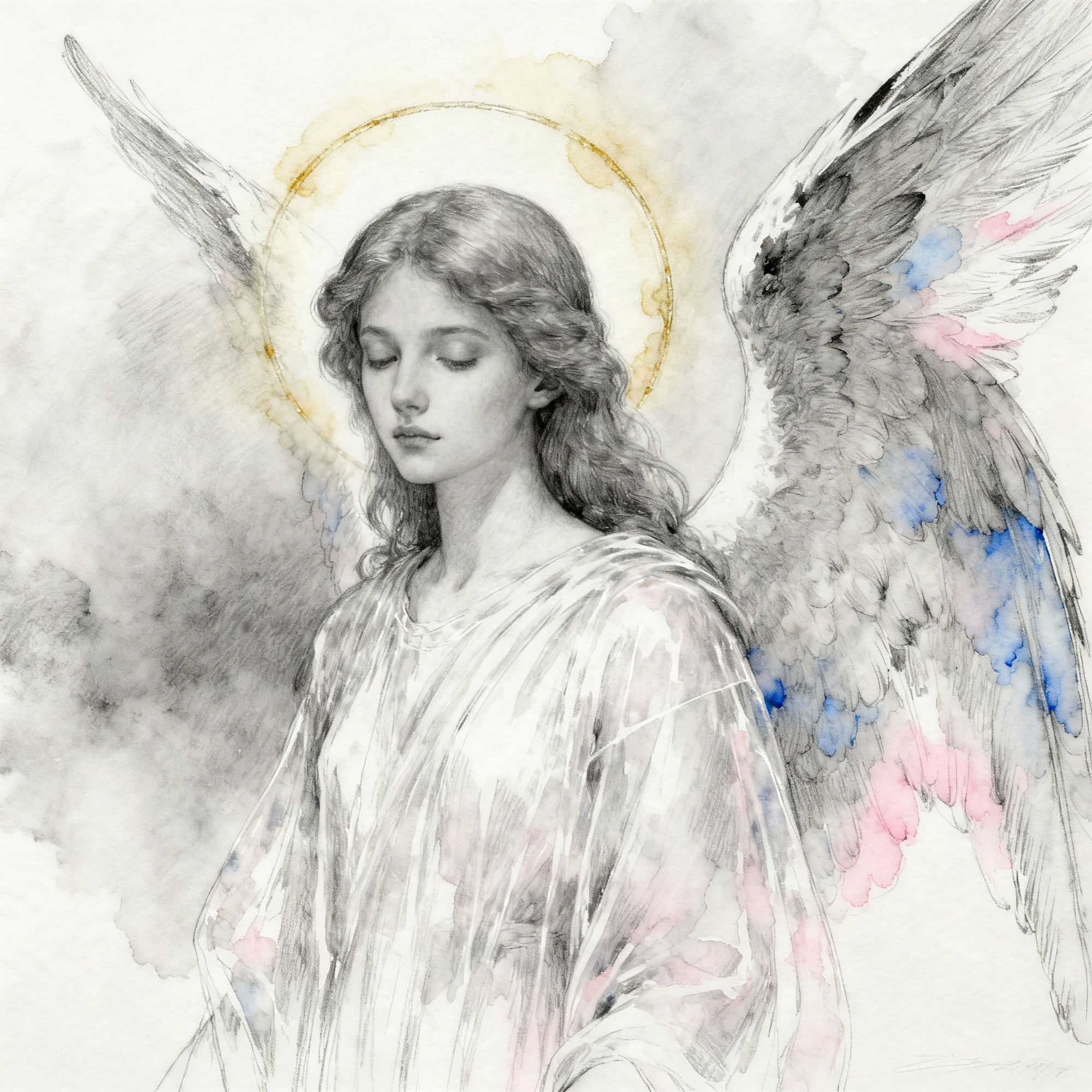 Halo Drawing Angel Art - Create Your Own Angelic Masterpiece