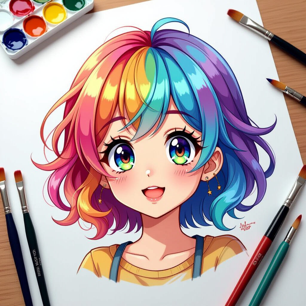 Sketch Easy Anime Characters To Draw - AI Art Gallery
