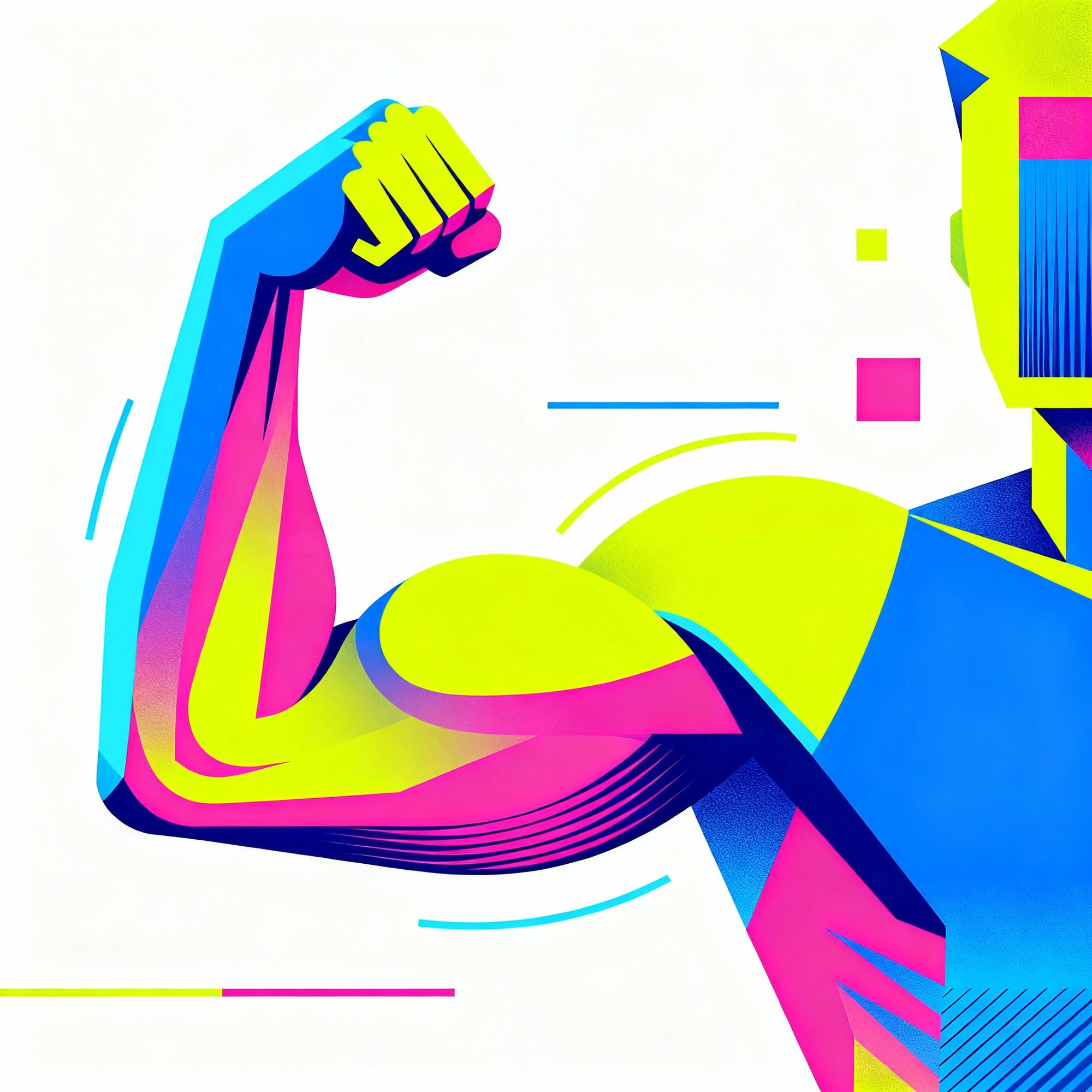 Muscle Clip Art - AI Generated & Customizable