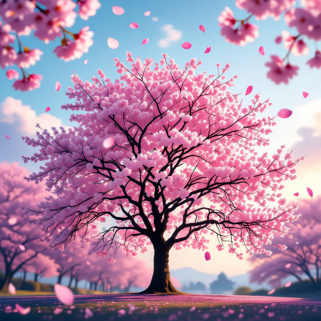 Cherry Blossom Background Wallpapers - Create Yours With AI