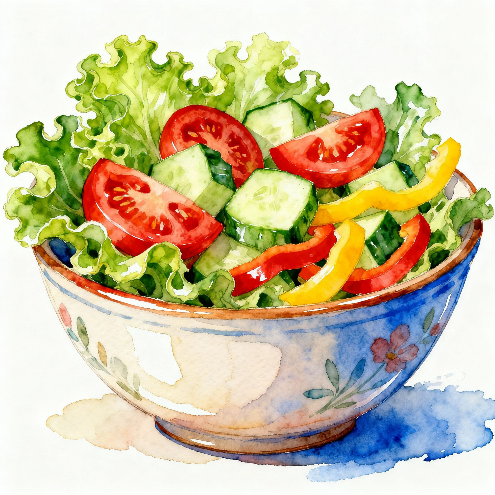 Salad Drawings - Create Delicious AI Art