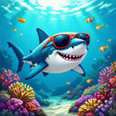 Shark Clip Art - AI Generated Designs