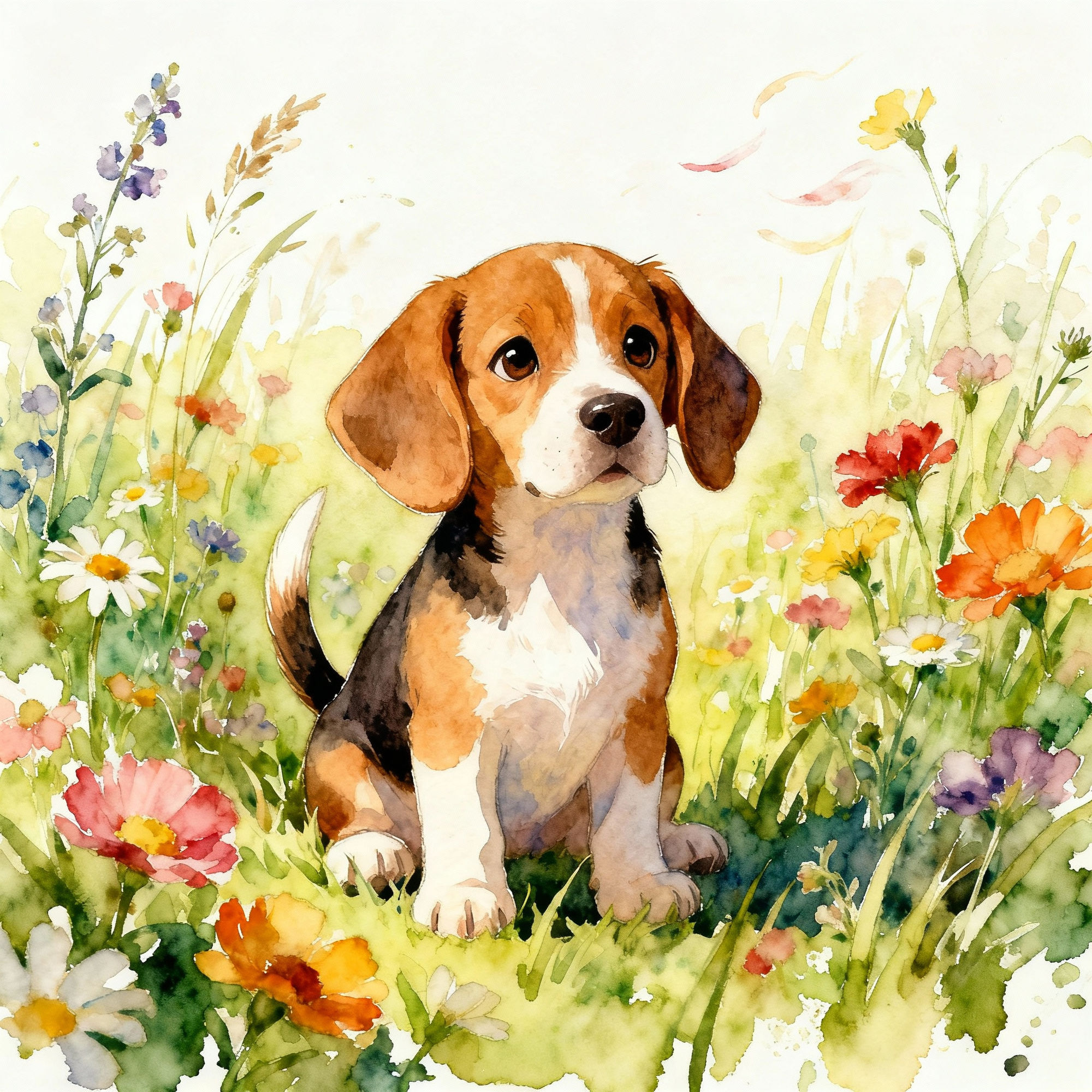 Beagle Drawings - AI Art Gallery | Create Your Own