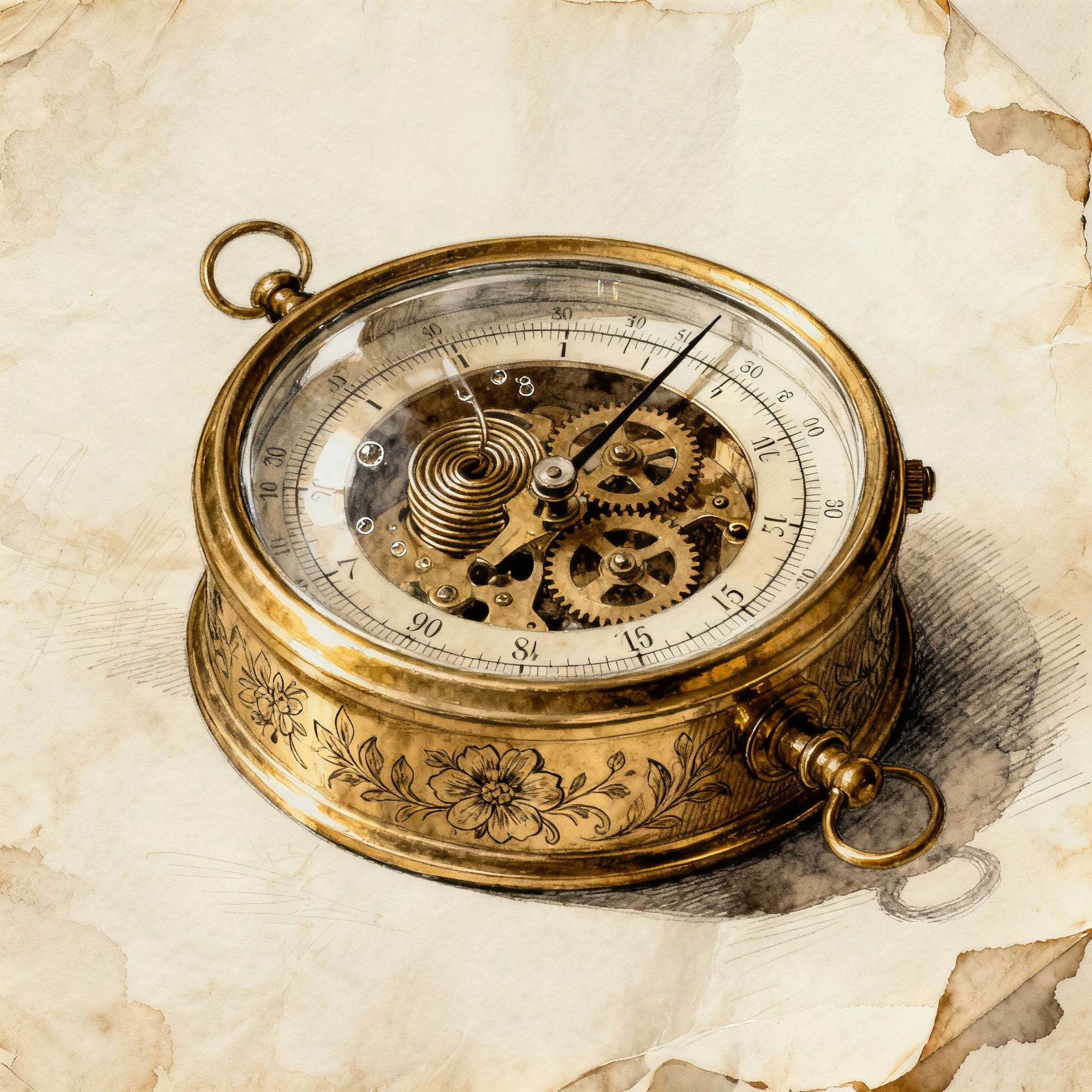 Barometer Drawings - AI Art Generator