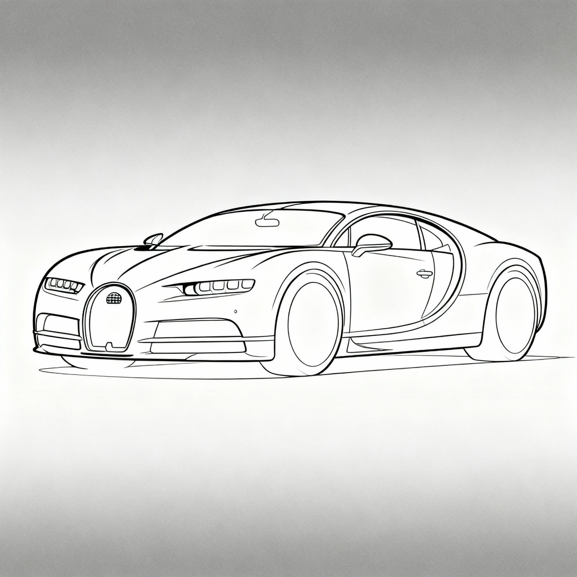 Bugatti Drawing Easy - Create Stunning Car Art With AI