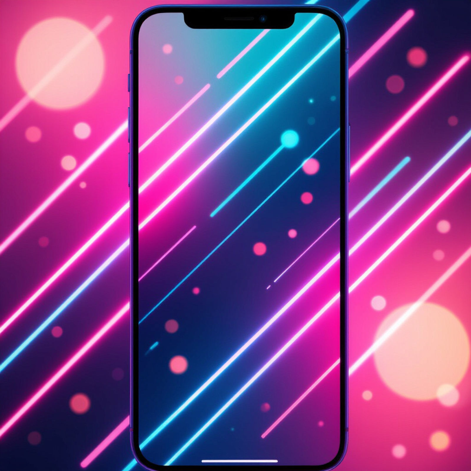 Neon Pink Aesthetic Wallpaper - Create Yours Now!