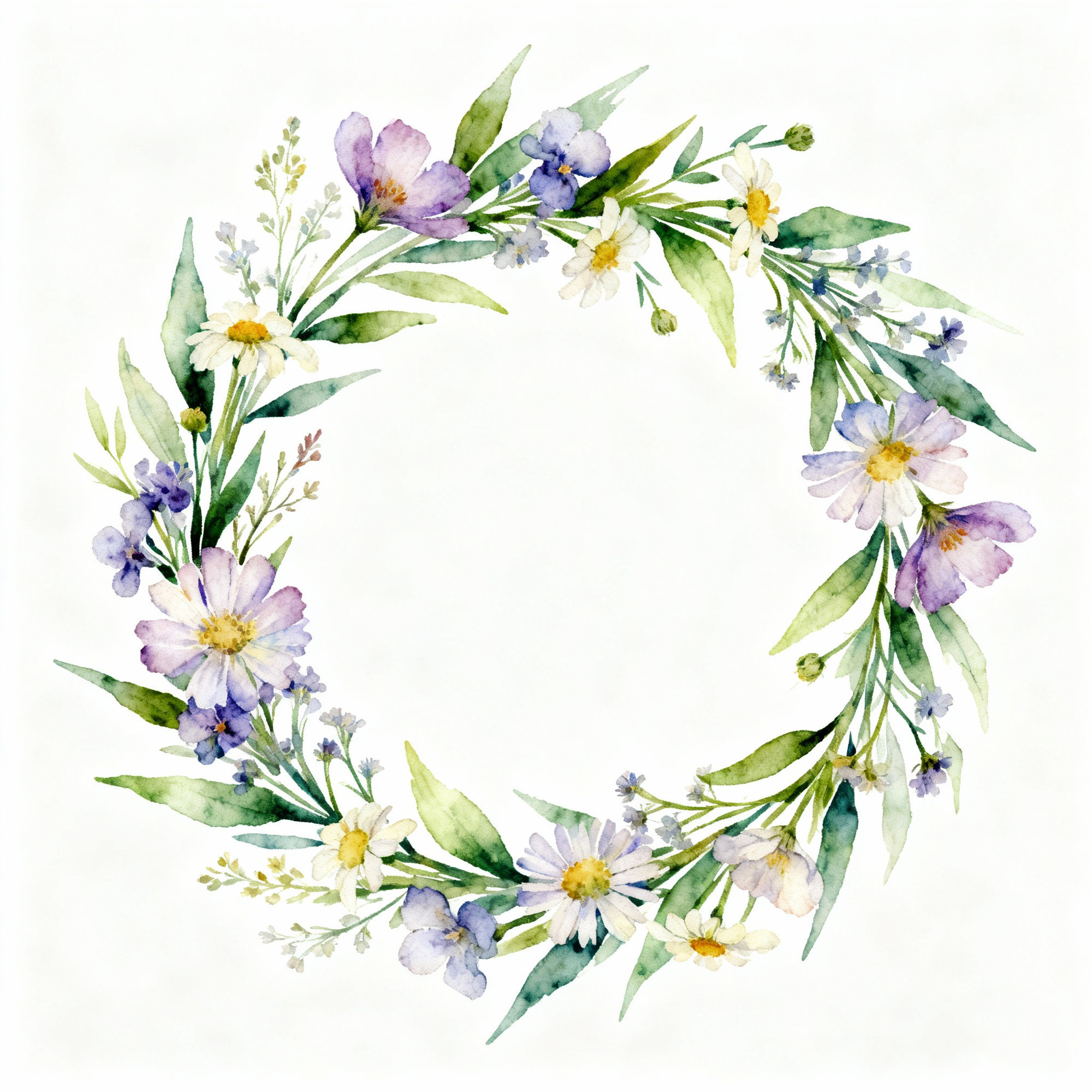 Easy Wreath Drawing - Create Floral Wreaths With AI