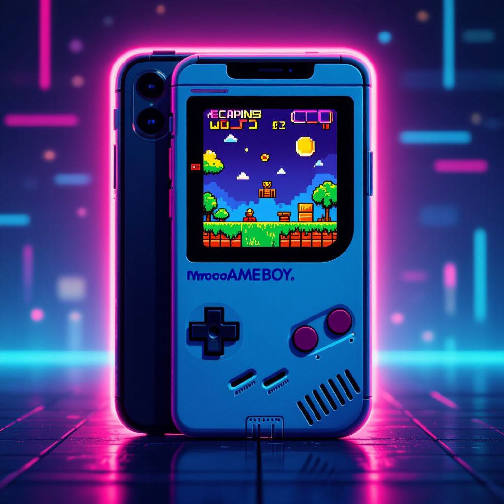 Gameboy Wallpaper Iphone - Retro Style