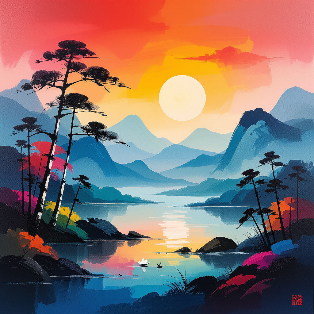 Zhu Yuan Art - AI Generated Art Gallery