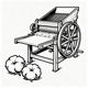 Cotton Gin Easy Drawing - Simple AI Illustrations