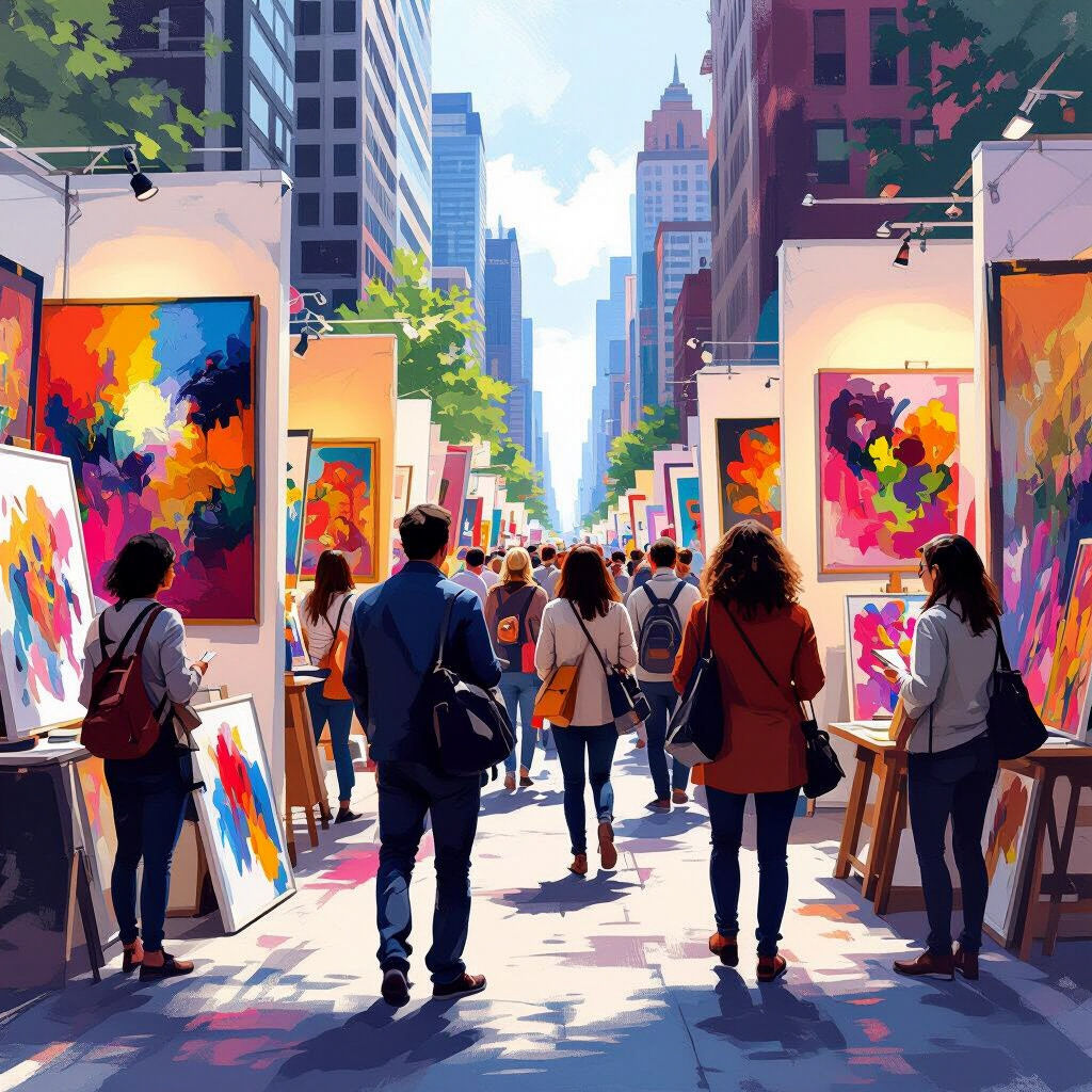 Chicago Art Fair Art Gallery - Create Your Own AI Art