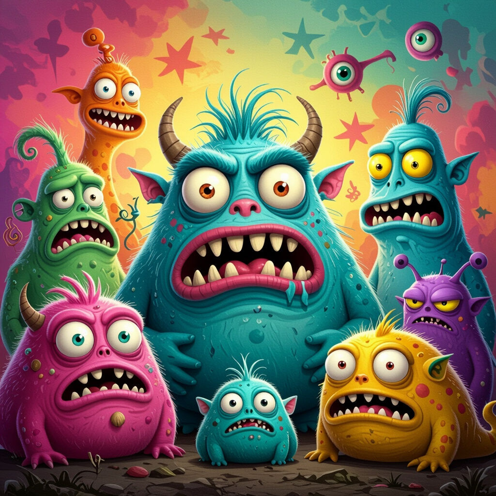 Funny Ugly Pictures - Hilarious AI Art Gallery