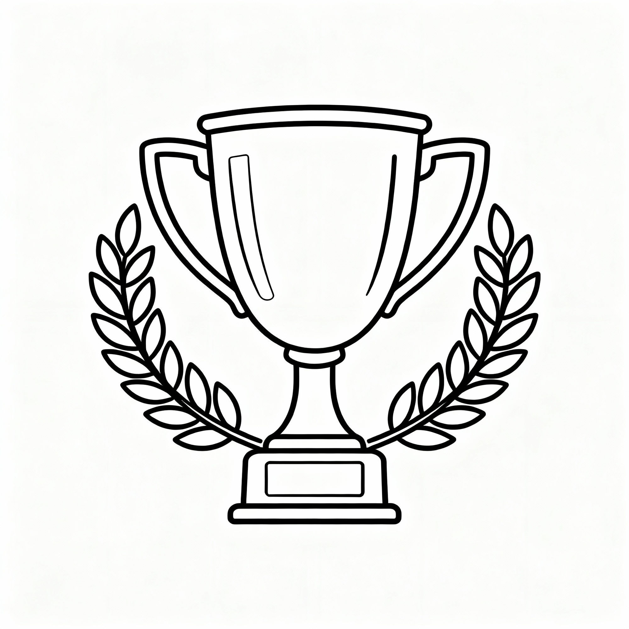 Easy Trophy Drawings - Draw Trophies Simply