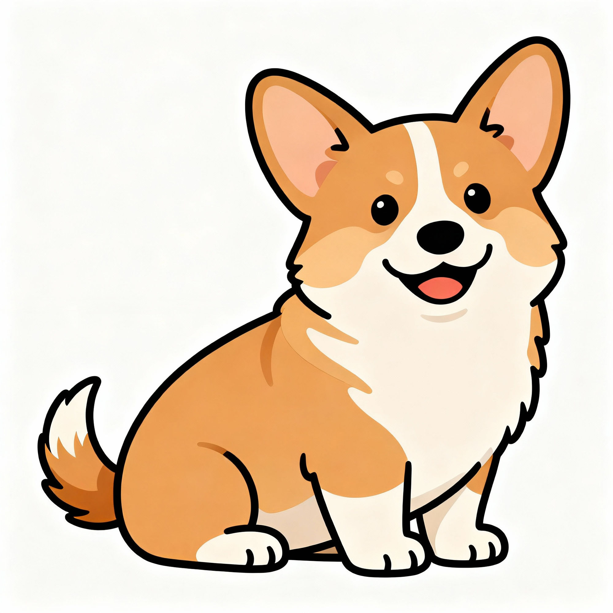 Easy Corgi Drawing - AI Generated Art