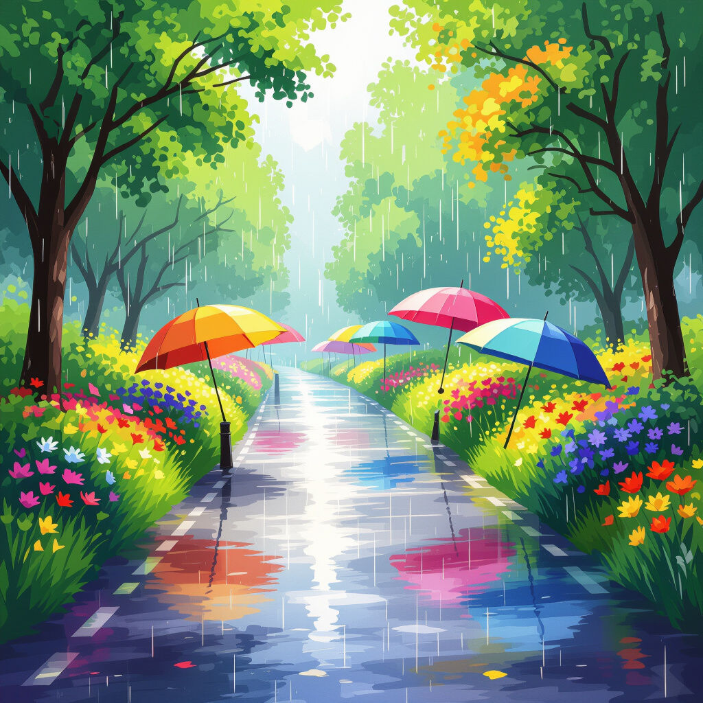 April Showers Images - AI Art Generator