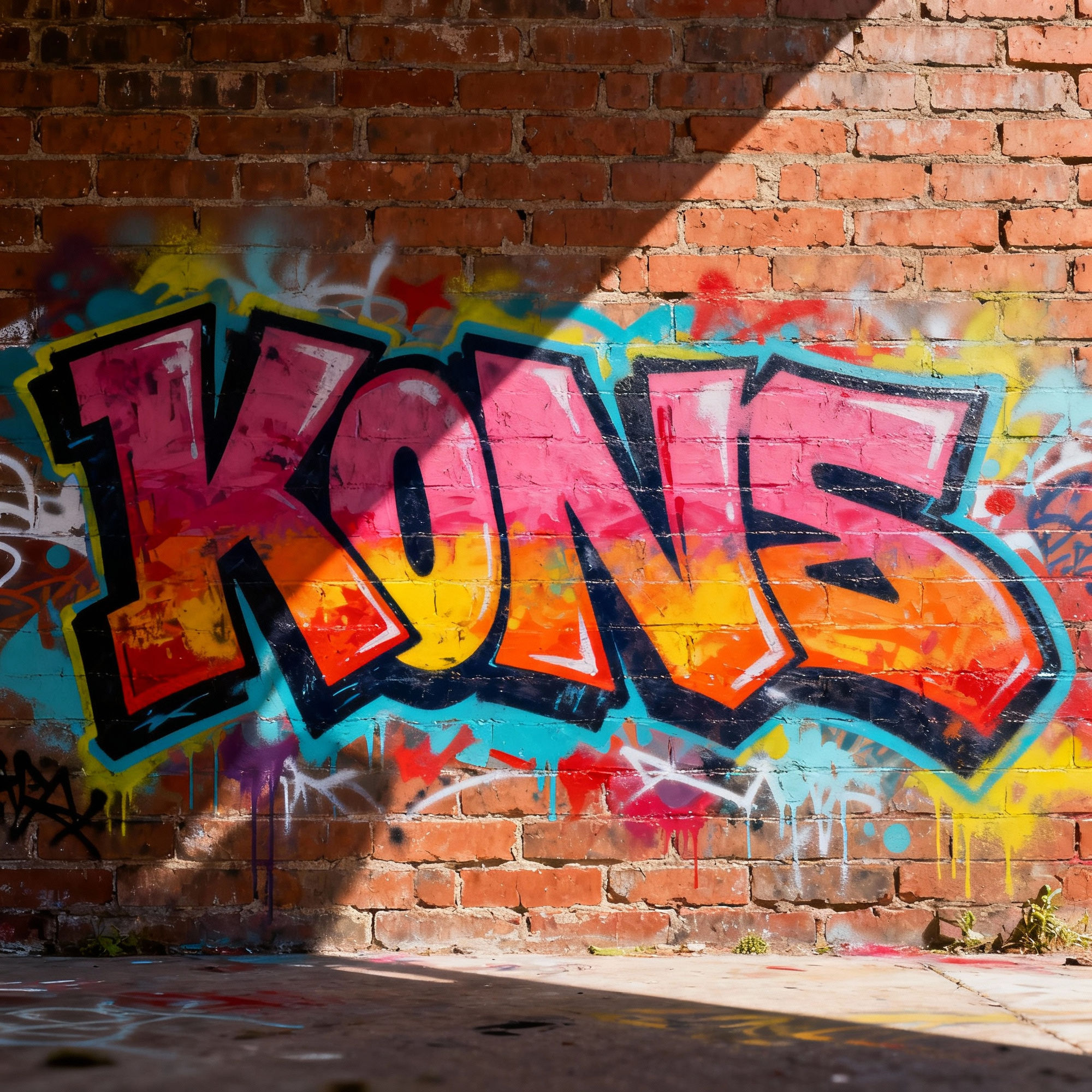 Word Graffiti Drawings - Create Your Own AI Art