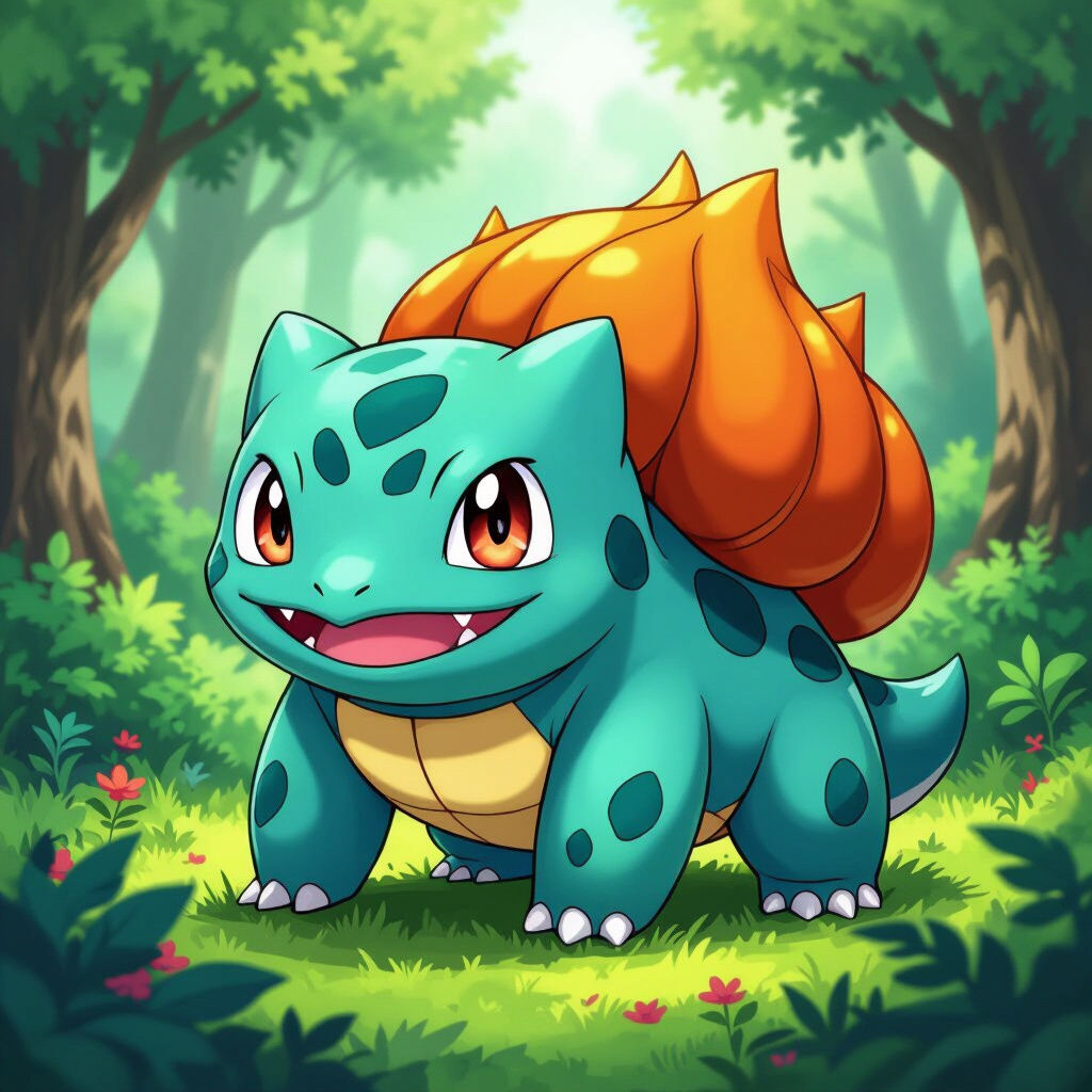 Full Art Bulbasaur - Create Unique Pokemon Art