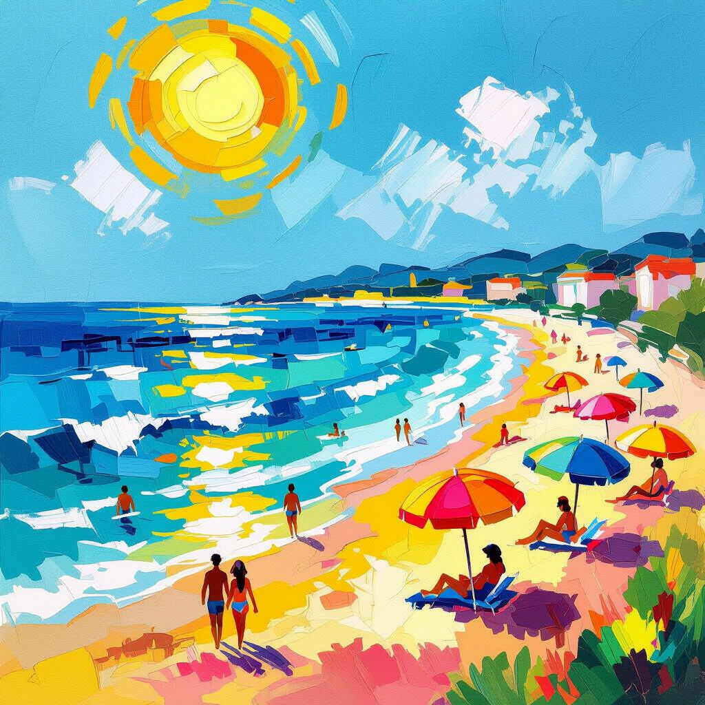 Summer Art - Create Vibrant AI Summer Art
