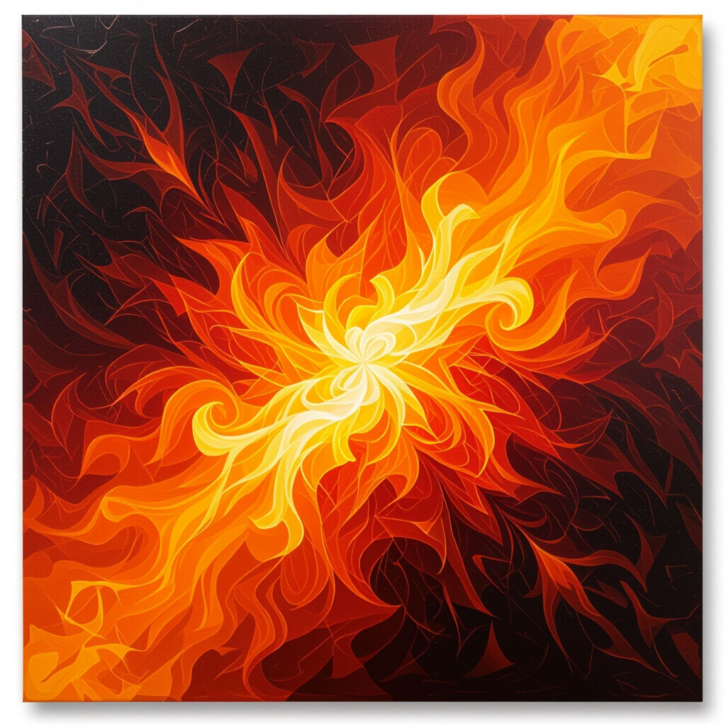 Heat Drawing Art Gallery - AI Generated