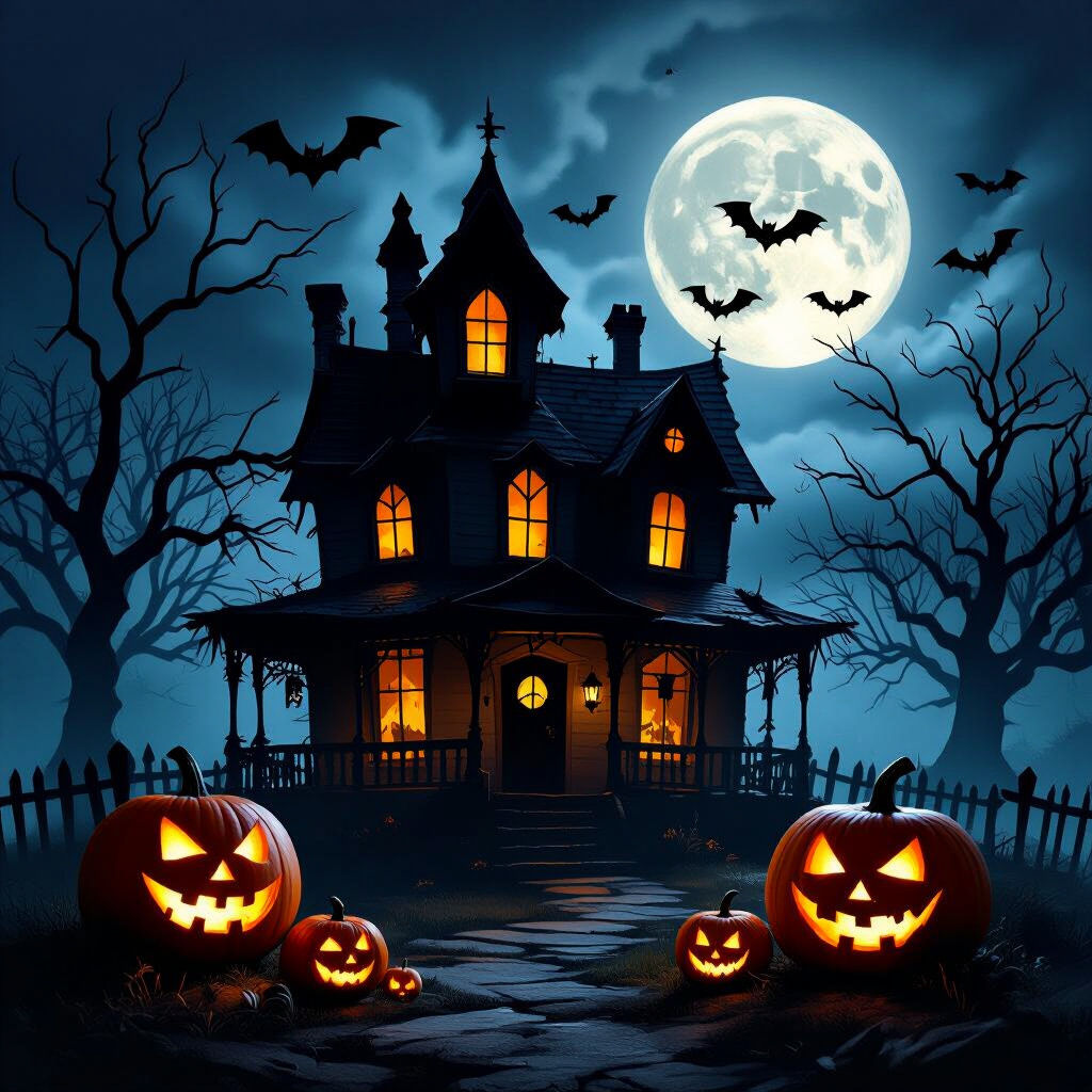 Scary Halloween Wallpapers - Get Spooky AI Art