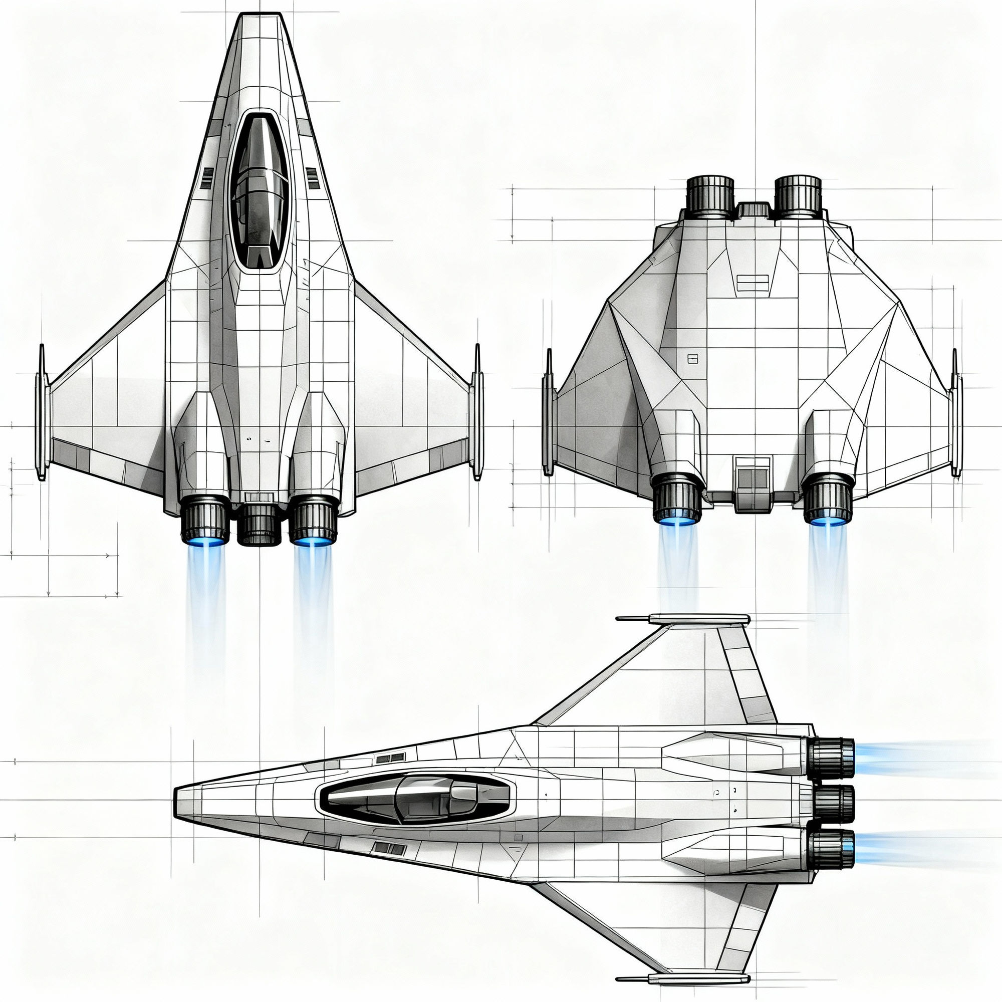 Orthographic Drawings - Create Unique Views With AI