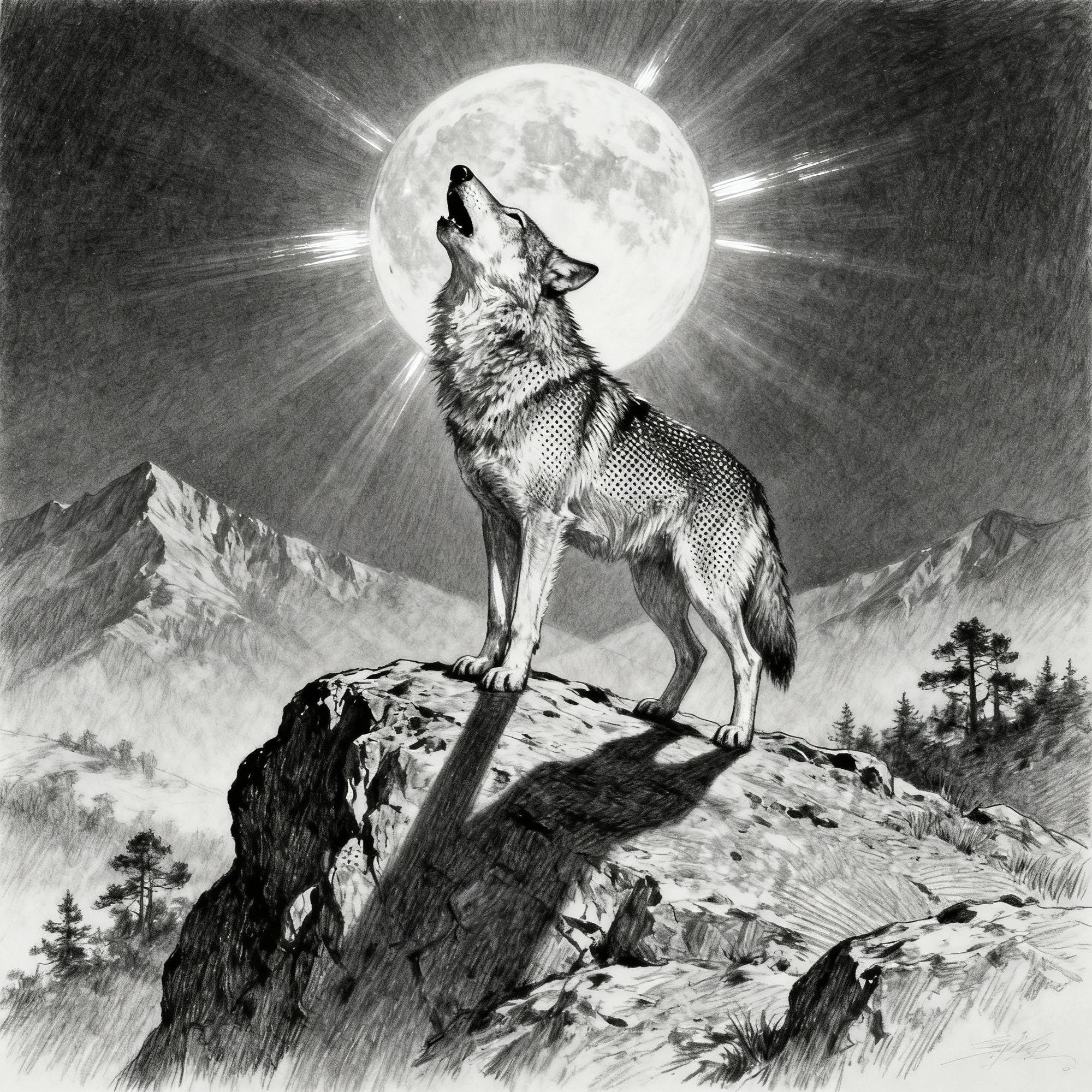 Graphite Drawing Art - Create Realistic Sketches With AI