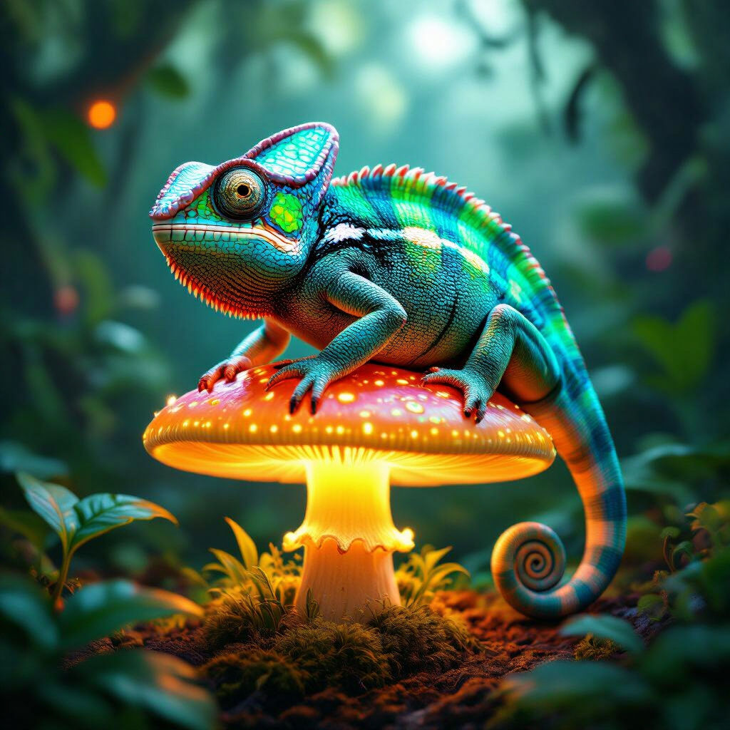 AI-generated Lizard Art Gallery - Create Your Own